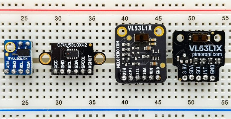VL53L0X and VL53L1X - ToF distance sensors • Wolles Elektronikkiste