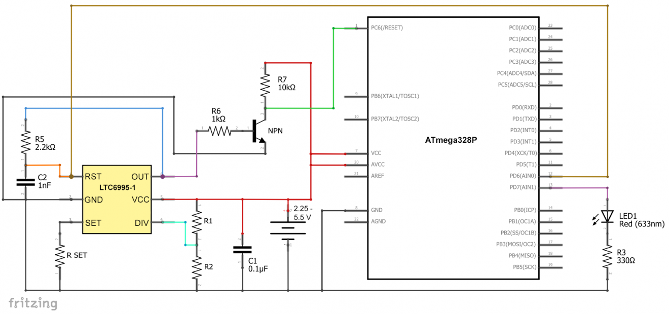 LTC6995 - Long Timer, Low Frequency Oscillator • Wolles Elektronikkiste