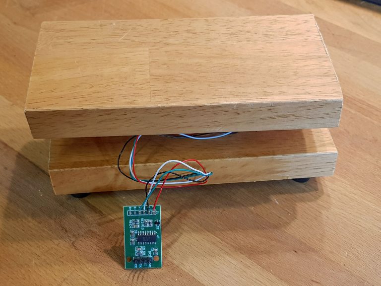 HX711 basierte Waage • Wolles Elektronikkiste