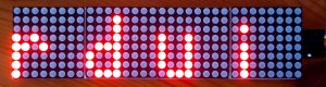 LED Matrix Display ansteuern • Wolles Elektronikkiste