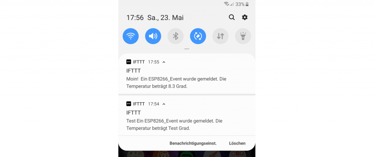 Using IFTTT and Webhooks with the ESP8266 • Wolles Elektronikkiste