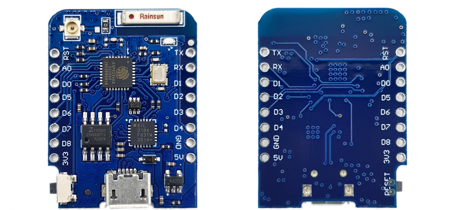 Wemos D1 Mini Boards • Wolles Elektronikkiste