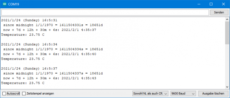 DS3231 - Real-time clock • Wolles Elektronikkiste