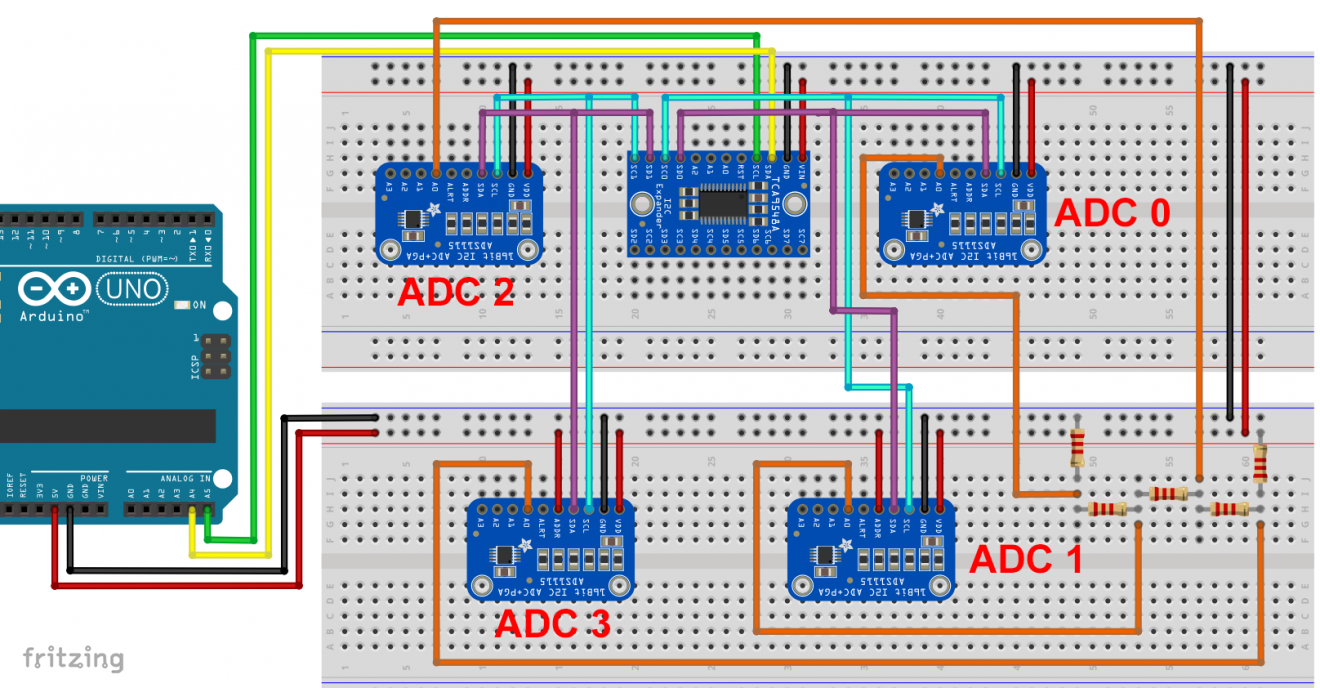 TCA9548A - I2C Multiplexer • Wolles Elektronikkiste