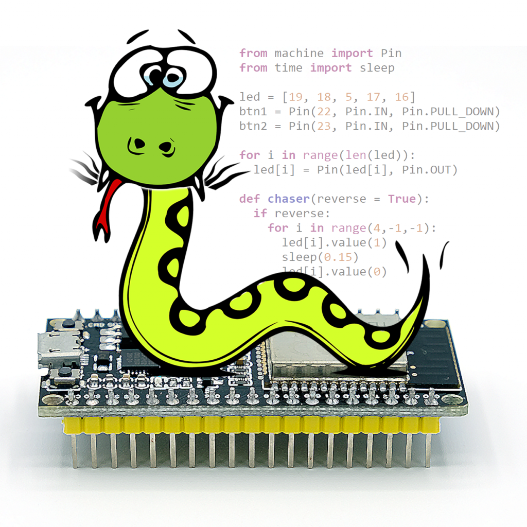 MicroPython - Umstieg von Arduino • Wolles Elektronikkiste