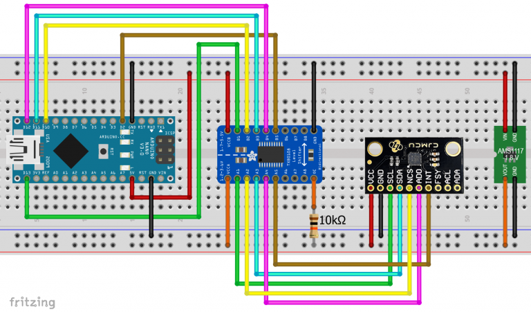 ICM-20948 9-Axis Sensor Part I • Wolles Elektronikkiste