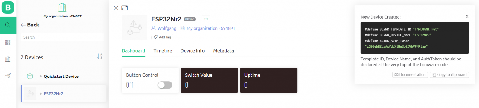 Blynk - An Introduction • Wolles Elektronikkiste