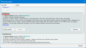 Programming ATtiny with Arduino code • Wolles Elektronikkiste