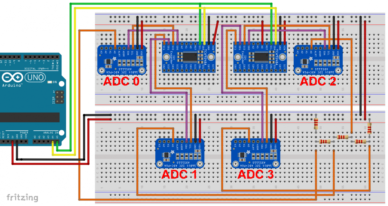 TCA9548A - I2C Multiplexer • Wolles Elektronikkiste