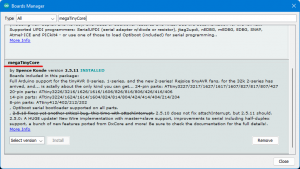 Using megaTinyCore • Wolles Elektronikkiste
