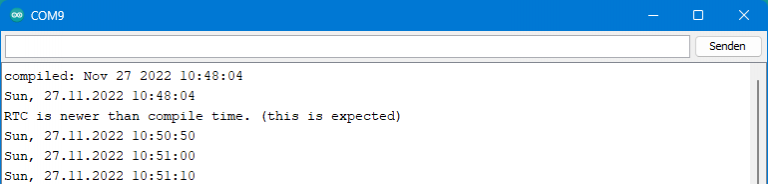 DS1302 und DS1307 RTC Real-Time Clock • Wolles Elektronikkiste