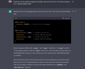 ChatGPT und Bing für Arduino nutzen • Wolles Elektronikkiste