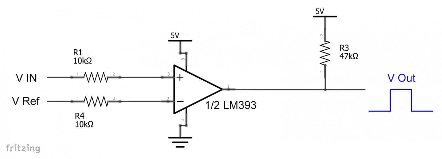 LM393 - turns analog into digital • Wolles Elektronikkiste