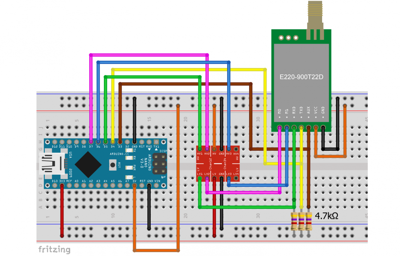 Using LoRa with the EByte E220, E22 and E32 series • Wolles Elektronikkiste