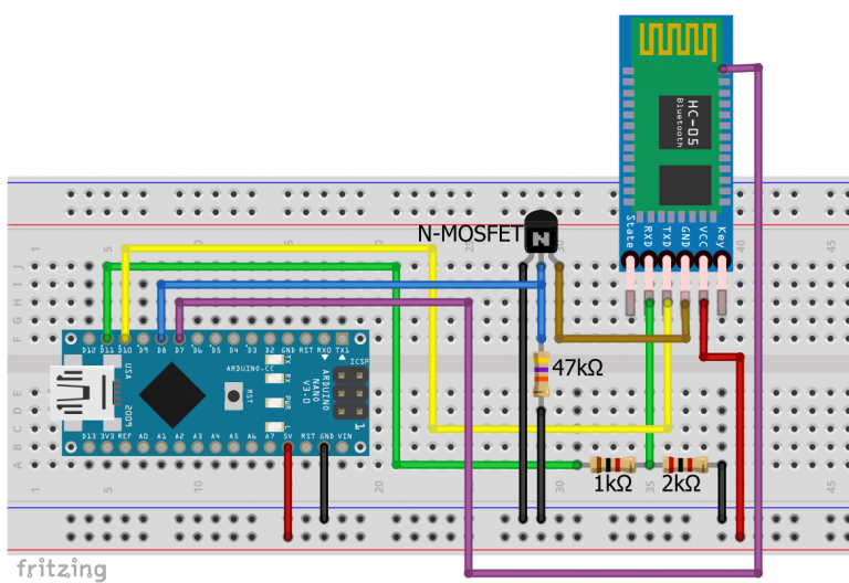 HC-05 and HC-06 Bluetooth modules • Wolles Elektronikkiste